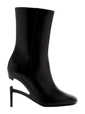 B1ARCHIVE Zip-up Ankle Boots - Black