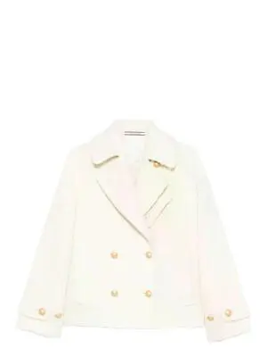 Tagliatore Sheila Double-breasted Coat - Neutrals