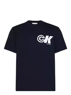 Calvin Klein Logo-print T-shirt - Blue