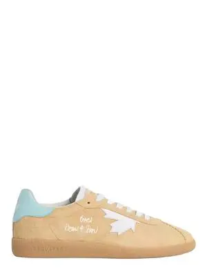 Dsquared2 Leaf Appliqué Trainers - Neutrals