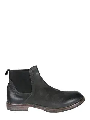Moma Leather Chelsea Boots - Black