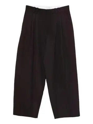 Studio Nicholson Pleated Trousers - Brown