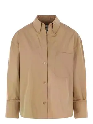 TWP Buttoned Patch-pocket Shirt - Neutrals