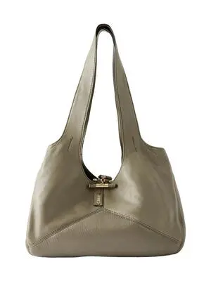 Chloé Balloon Full-grain Leather Tote - Green
