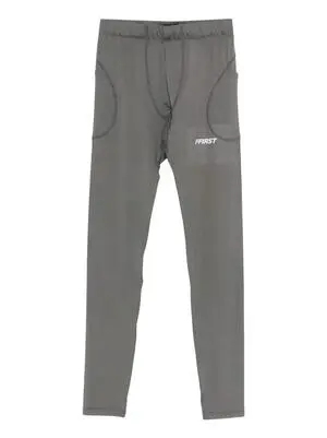 FAMILY FIRST Side-pocket Performance Leggins - Grey