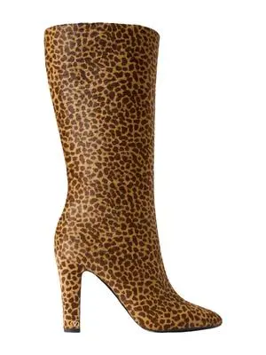 Valentino Garavani Leopard-print Calf Hair Knee Boots - Animal Print