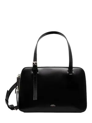 A.p.c. Virginie Top-handle Shoulder Bag - Black