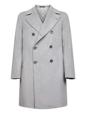 Tagliatore Double-breasted Coat - Grey