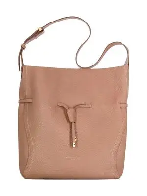 GIANNI CHIARINI Drawstring Bucket Bag - Neutrals