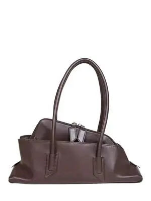 Attico La Passeggiata Small Tote Bag - Brown