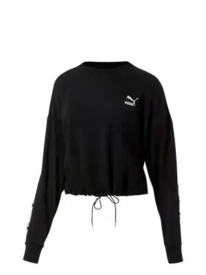 PUMA Crew-neck Sweatshirt - Black