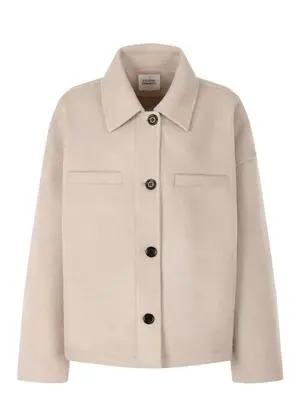 STUDIO TOMBOY Buttoned Wool Jacket - Neutrals