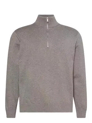 Calvin Klein Zip-fastening Sweater - Grey