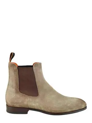 Santoni Archerboot Chelsea Boots Neutrals