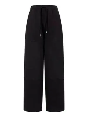 STUDIO TOMBOY Fleece-lined Track Pants - Black