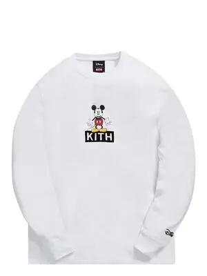 Kith X Disney 30s Mickey Long-sleeve T-shirt - White