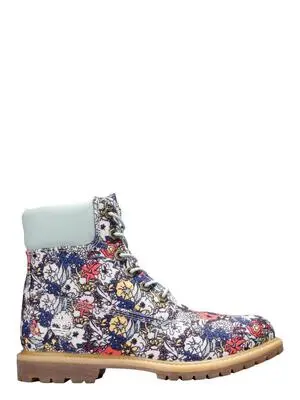 Timberland 6-Inch Premium Floral Boots Multicolor
