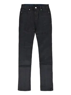 RtA Dark Waxed Straight Leg Jean - Blue