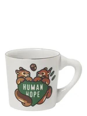 HUMAN MADE X J-hope Human Hope Coffee Mug - White