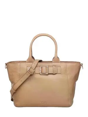 BIASIA Buckle-detail Shoulder Bag - Neutrals
