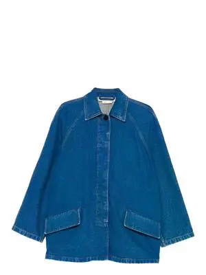 Marni Flap-pocket Denim Jacket - Blue