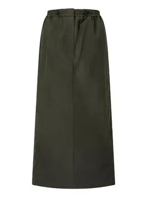 STUDIO TOMBOY Elasticated-waist Midi Skirt - Green