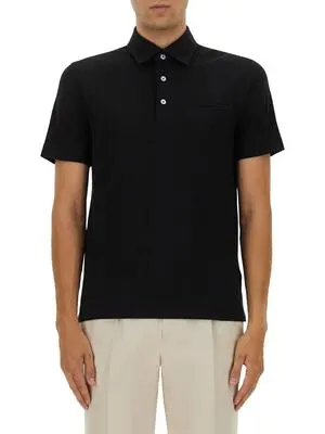 Zegna Polo Shirt - Black