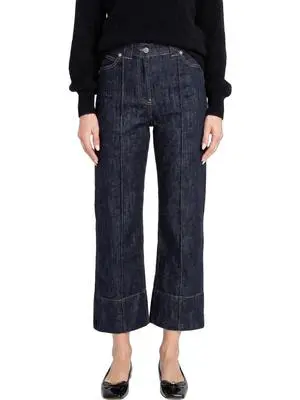 TWINSET Cuffed Jeans - Denim