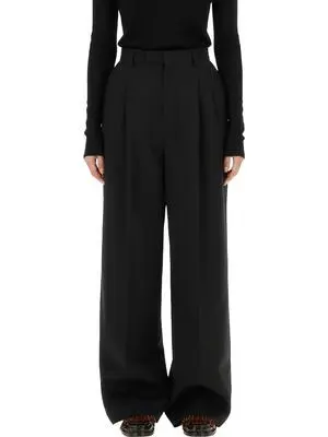 Moschino Wide Leg Trousers - Black