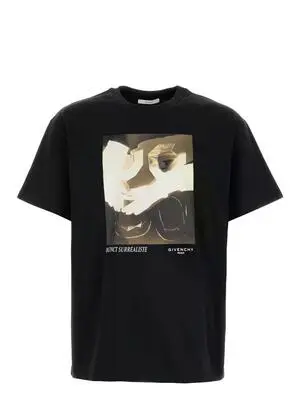 Givenchy Cotton Crew-neck T-shirt - Black