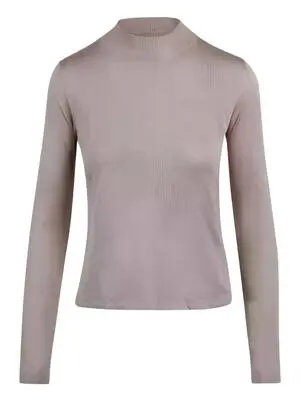 Max Mara Long-sleeve Mock-neck Sweater - Neutrals