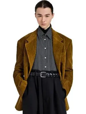 Proenza Schouler Plaid Wool Daria Jacket - Fatigue