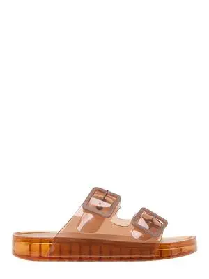 DOLCEVITA Julio Platform Sandals - Whiskey Vinyl