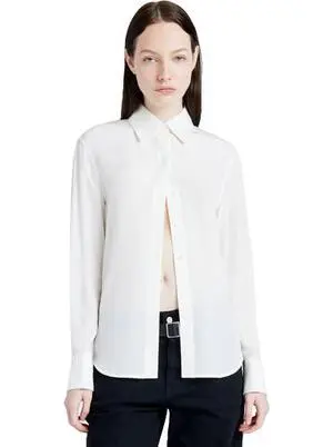Proenza Schouler Arabella Eco Silk Top - White