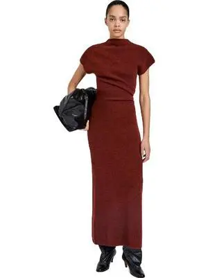 Proenza Schouler Abie Ankle-length Dress - Cinnamon
