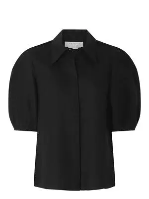 Gabriela Hearst Sansi Linen Shirt - Black