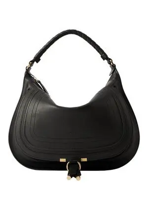 Chloé Marcie Leather Tote - Black