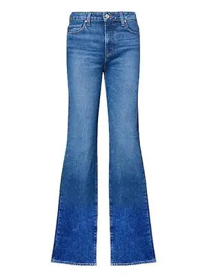 Paige Sofia Mid-rise Flared Denim Jeans - Carver