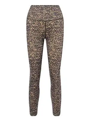Varley Freesoft High-rise Gym Leggings S Prairie Sand Cheetah