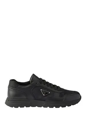 Prada Prax 2.0 Re-nylon And Leather Trainers - Black