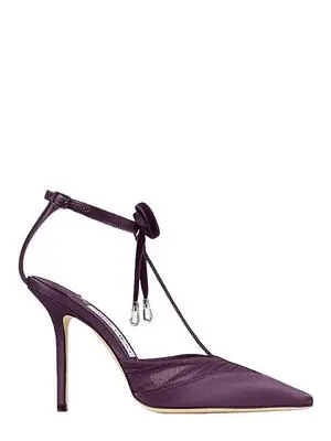 JIMMY CHOO Afia 100 Mesh Pumps - Winter Bloom/winter