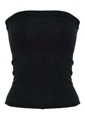 Rick Owens Strapless Top - Black