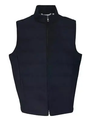 Peter Millar Davos Zip-fastening Gilet - Black