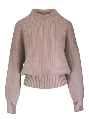 Khaite Lennox Ribbed Sweater - Neutrals