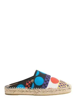 Valentino Garavani Vlogo Patterned Espadrilles - Black