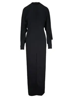Michael Kors Long-sleeve Midi Dress - Black