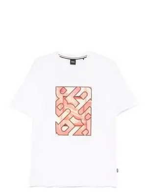 Hugo H-taut 81 Graphic T-shirt - White