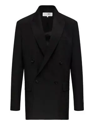 MAISON MARGIELA Double-breasted Jacket - Black