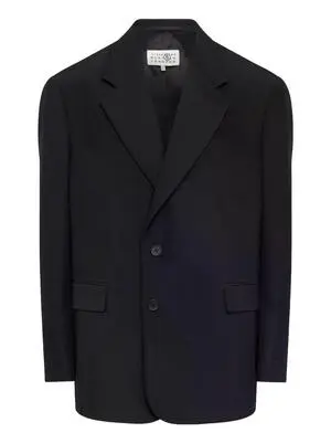 MAISON MARGIELA Button-up Blazer - Black