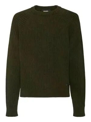 Dsquared2 Ribbed Jumper - Green